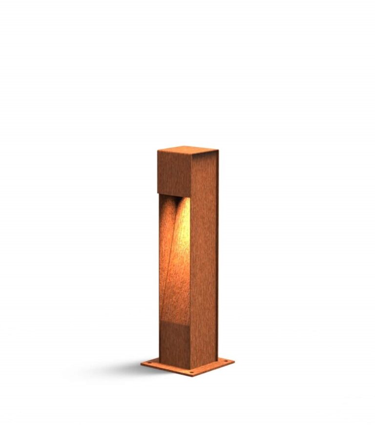 Corten steel outdoor lamp you buy cheap cortenstaalverkoop.nl